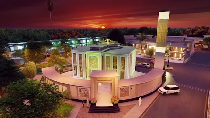 Create 3d architectural animation 3d animation 3d rendering for 3d visualization by Lydia ...