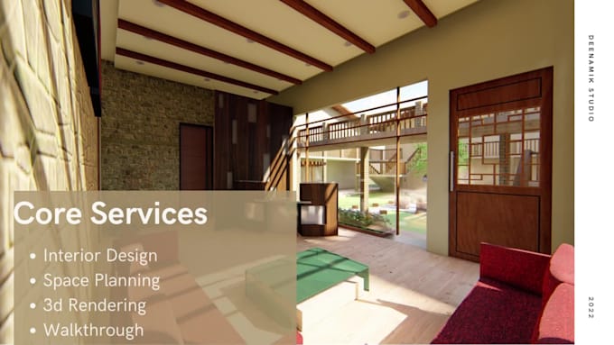Design and render your space by Deenamik_studio | Fiverr