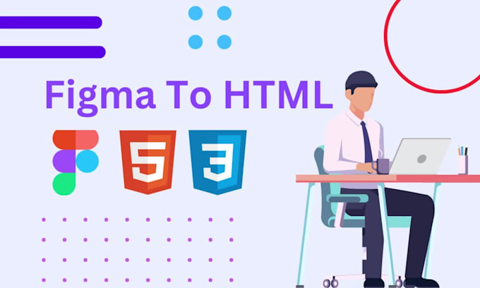 Convert figma to html css bootstrap responsive website by Takiahsan | Fiverr