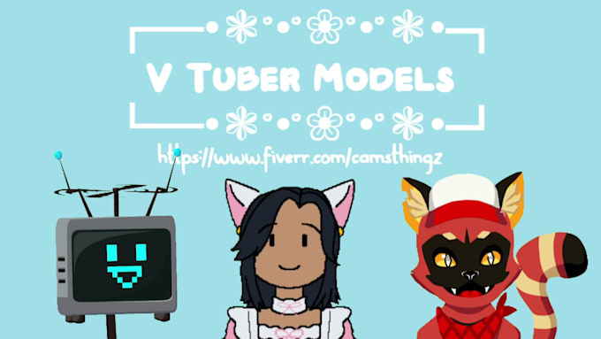 Draw and rig a goofy vtuber model for you using live2d by Camsthingz ...