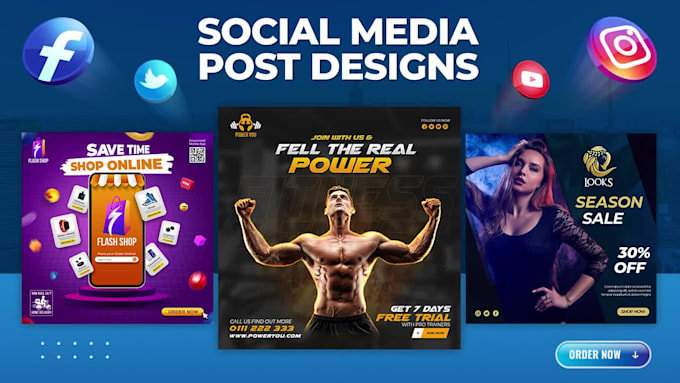 Design social media posts facebook, instagram and etc by Amila ...
