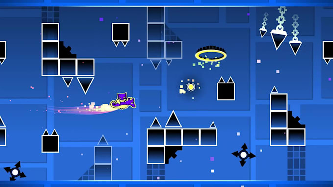 Make a fun geometry dash layout for you by Latko_ | Fiverr