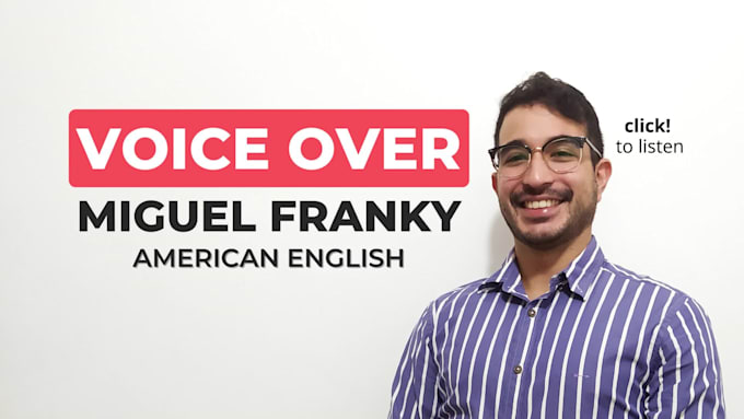 Record american english male voice over by Miguelfranky | Fiverr