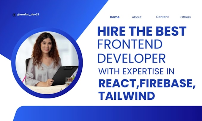 Build A Modern Website Using React Js Firebase Tailwind Css By Arafat