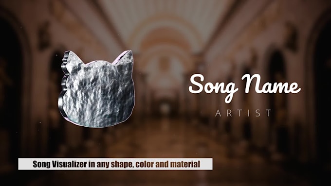 Create a realistic 3d song visualizer by Noemieonline934 | Fiverr
