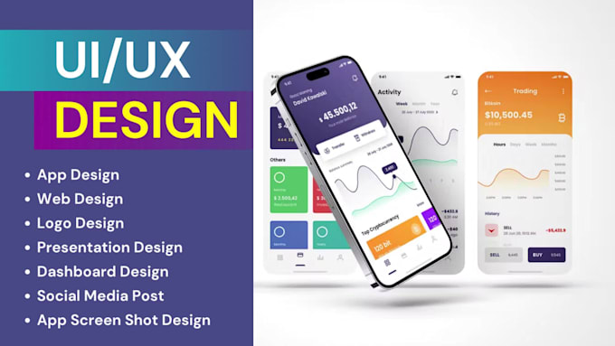 Design creative mobile app ui ux for ios and android by Design_janjua ...