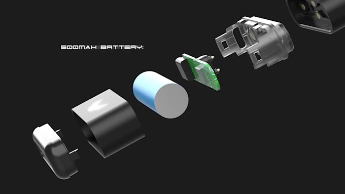 Create explode view 3d product animation by Shivakeswani | Fiverr