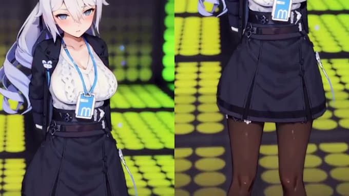 Draw and rig vtuber model live2d vtuber model vseeface anime vtuber ...