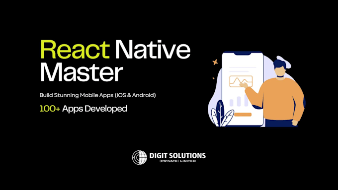 Design and develop your app with react native by Thedigittechs | Fiverr