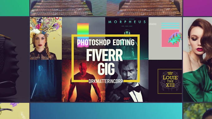 Be your personal photoshop expert and graphic designer by Drkmatterincorp | Fiverr