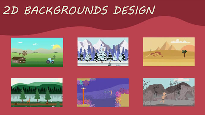 Create a 2d background for your game by Leogaitte | Fiverr