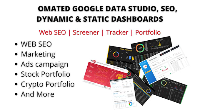 Build automated dynamic looker studio dashboards, reports by Productai ...