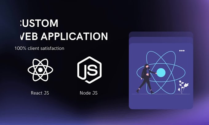 Be your react js, node js web application, developer by Kalana96 | Fiverr