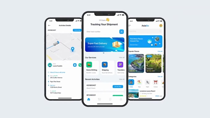Develop android and ios mobile app using react native expo by ...