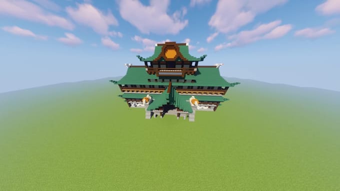 Build a beautiful minecraft house, structure by Noahgler | Fiverr