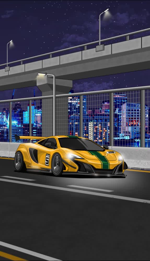 Creat 2d car animation for live wallpaper by Klipmepedia | Fiverr