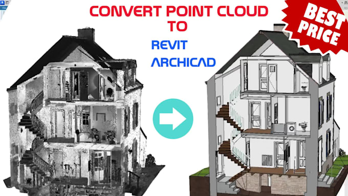 Convert point cloud data into a 3d revit model by Cong_chauvan | Fiverr
