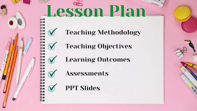 Design perfect lesson plans with stunning illustrations on ppt slides ...