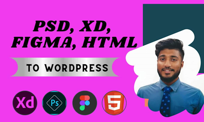 Convert psd to wordpress, xd to wordpress, figma to wordpress, html to wordpress by ...