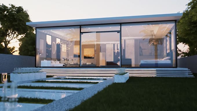 Model and render shipping container projects by Qaisarkhan350 | Fiverr