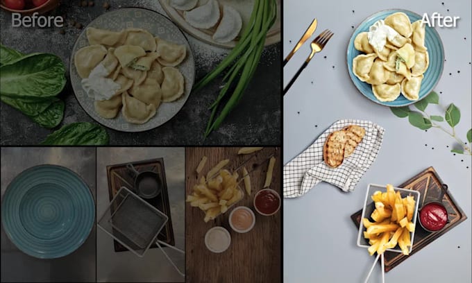 Do food photo editing for menus by Ochiviewretouch | Fiverr