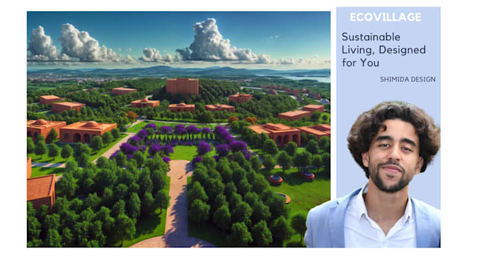 Design your 2d 3d eco lodge, landscape camping, eco village by ...