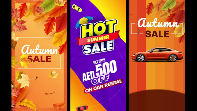 Design animated social media post or ad for your social media channels ...