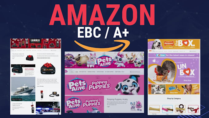Create amazon a plus content or amazon ebc design by Manzoorkhan339 ...