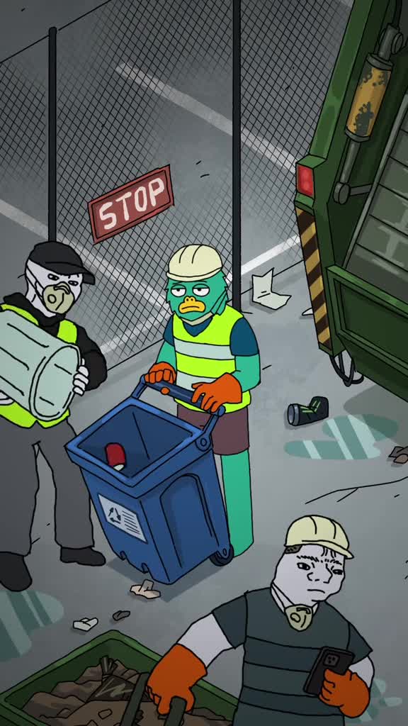 Create 2d memecoin video 2d animation meme coin yeti meme style vide0 ...