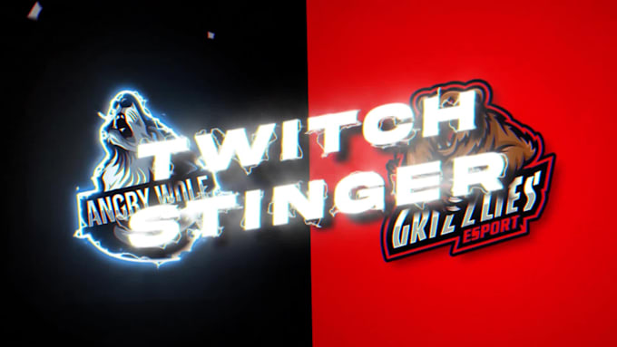Make custom cool stinger transition animation overlay for twitch ...