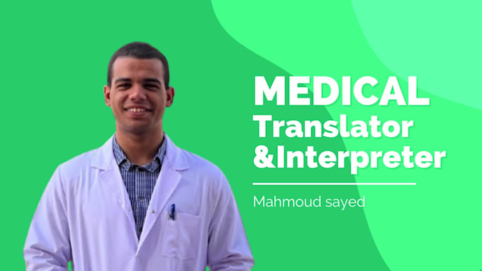 Translate medical documents, interpret medical conversations en ar by ...
