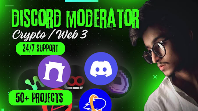 Be your discord moderator and your discord community manager by Blackjinmain | Fiverr