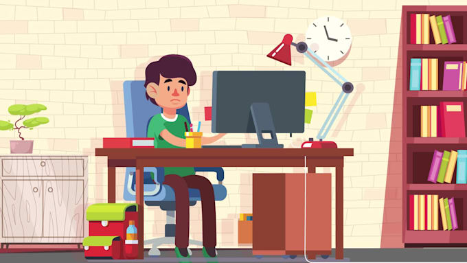 Create an awesome custom 2d animation explainer story video by Mujtaba_99 | Fiverr