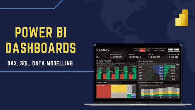 Be your power bi expert and create power bi dashboards by Ayubisalahuddin | Fiverr