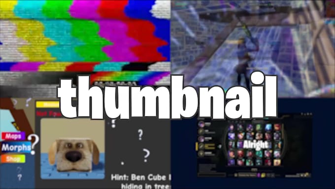 Make you an amazing thumbnail for youtube by Tandunz | Fiverr