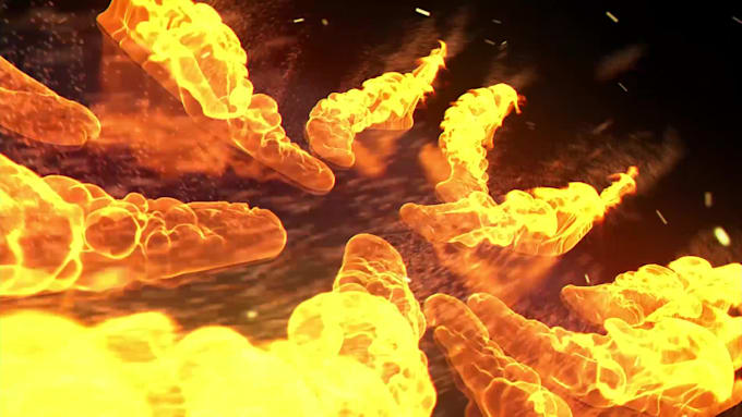 Make epic fire logo animation video by Intromom | Fiverr