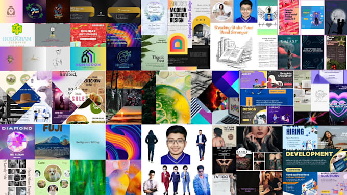 Do best beautiful works of complete in graphics design by ...