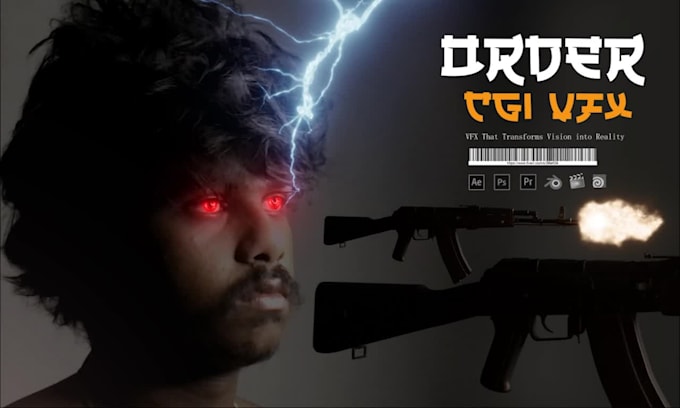 Do muzzle flash gun, cgi blood effects and action vfx, cgi by ...