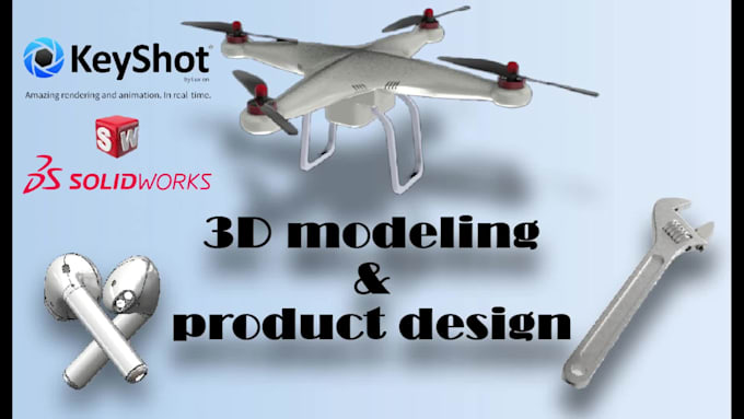 Do 3d cad design, 3d modeling,stl, dxf file using solidworks by Rashancad | Fiverr