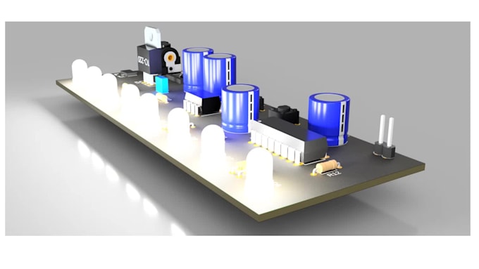 Create pcb layout, pcb 3d model in eagle and fusion by Ashraf7919 | Fiverr