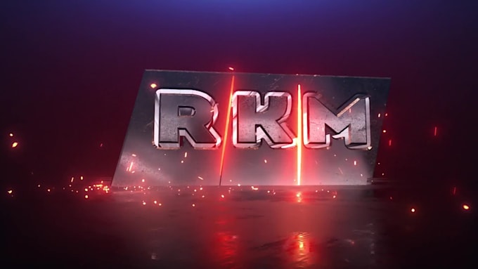 Create 10 3d intro logo animation video by Rkmotion | Fiverr