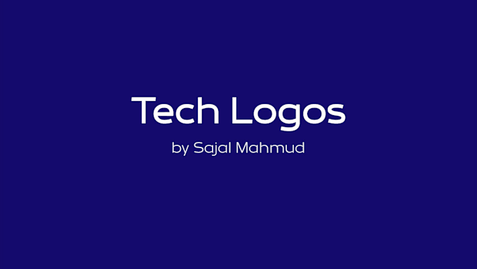 Design tech app logo and brand guidelines by Sajalxrt | Fiverr