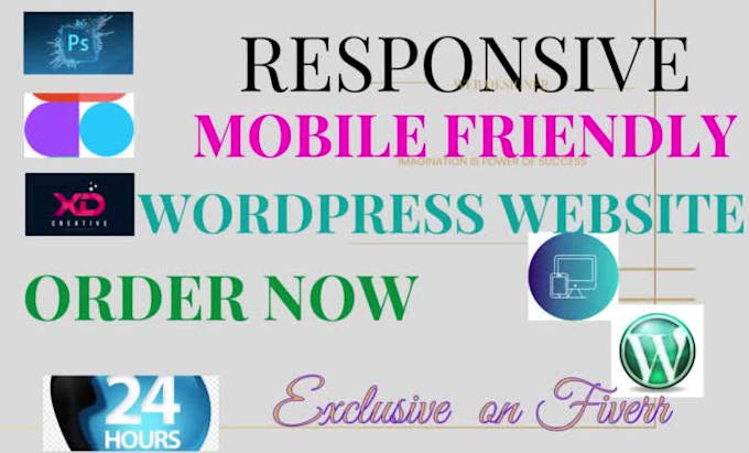 Design mobile friendly responsive wordpress website by Anowarhossai863 | Fiverr