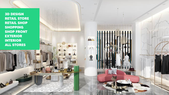 Design retail shop interior, shop front, exterior store by Dilansoydan ...