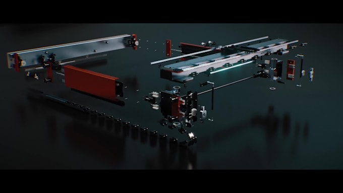 Create realistic 3d assembly video by Baldstudio | Fiverr