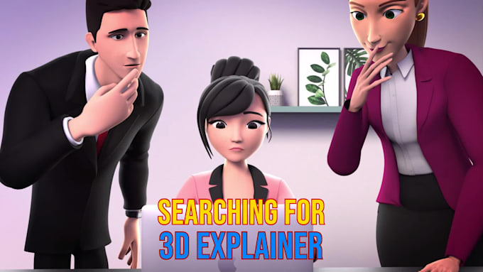 Create a 3d explainer video for your brand by Haytham_bhatti | Fiverr