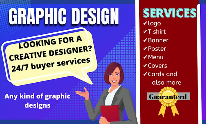 Creat graphic design of any kind you need by Farzanakarim19 | Fiverr