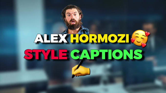 Create engaging subtitles instagram reels and tiktoks in alex hormozi ... Create engaging subtitles instagram reels and tiktoks in alex hormozi ...