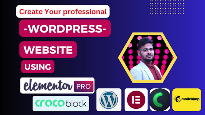 Create or redesign wordpress website using elementor pro and crocoblock by Najmusshadat | Fiverr