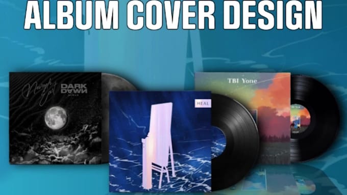 Design an attractive professional and modern album cover by Boussaad1 ...